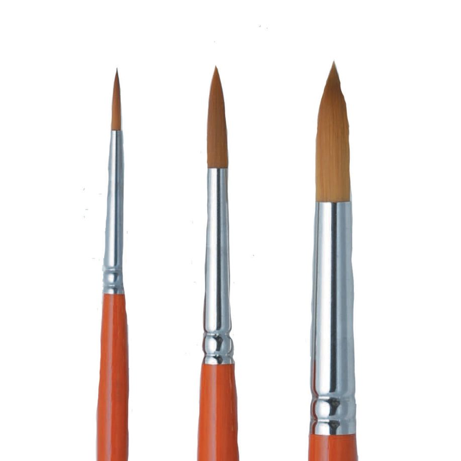 Series 500 Round Imitation Golden Sable - Art Spectrum