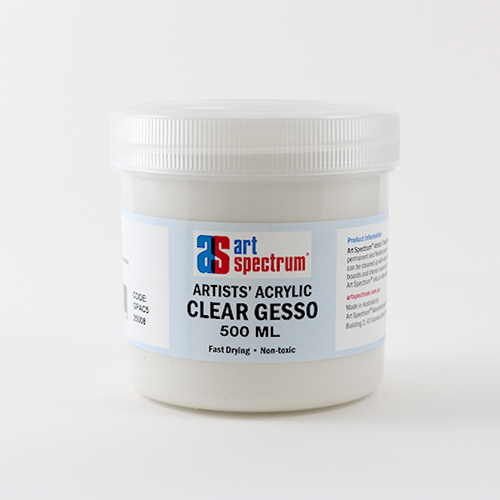 Artists' Acrylic Gesso - Clear - Art Spectrum