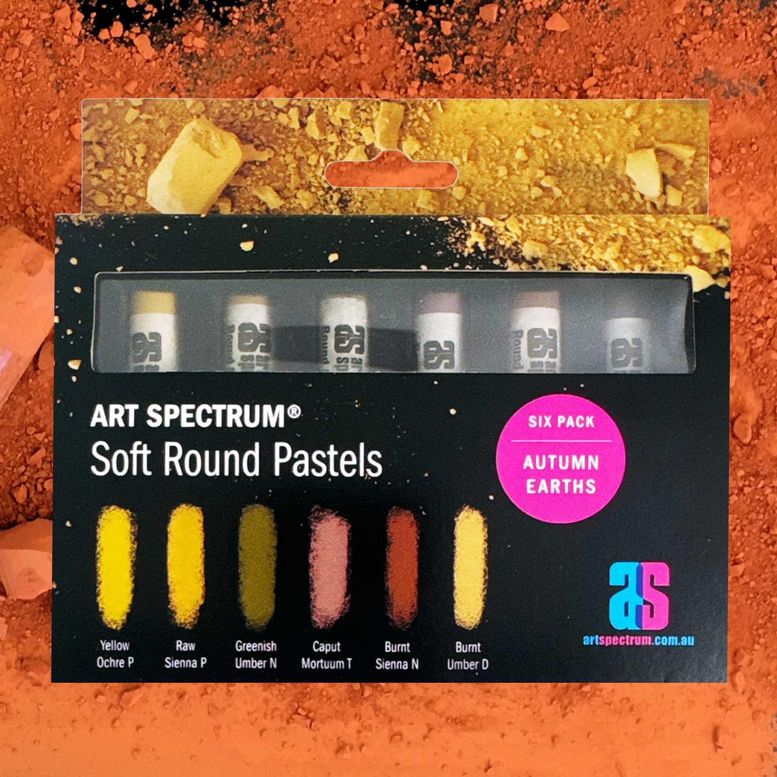Soft Round Pastel Sets of 6 - Art Spectrum