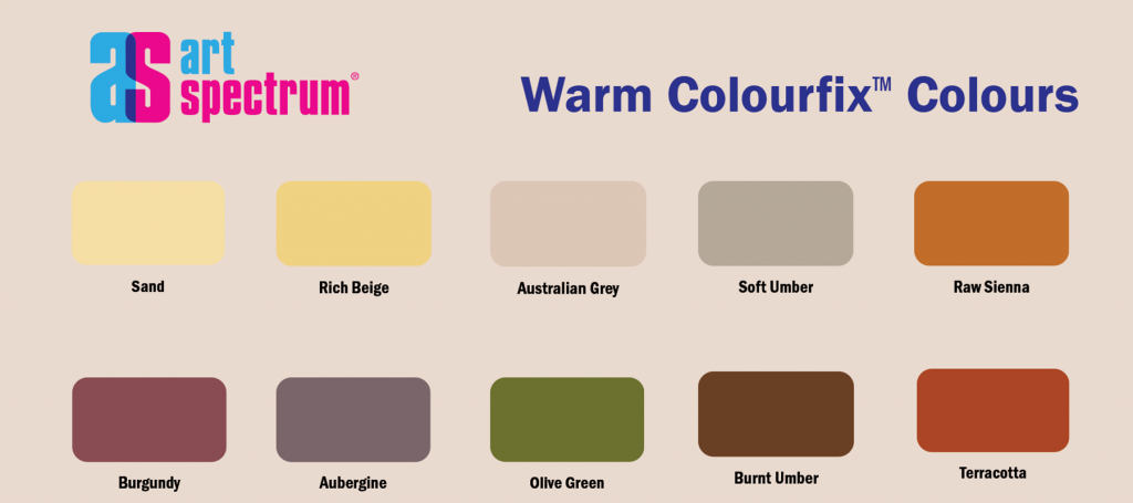 AS COLOURFIX™ Smooth Warm Packs - Art Spectrum