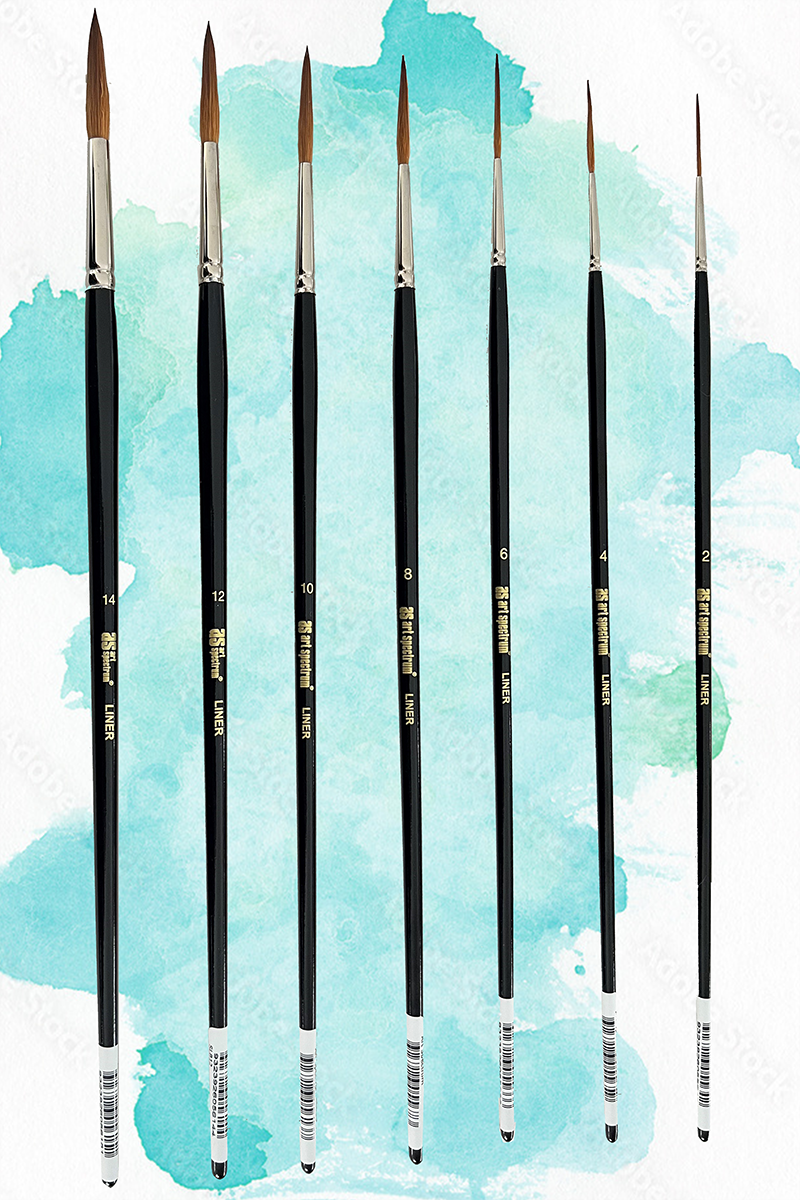 **NEW** Series SLB – Synthetic (Vegan) Rigger Brushes - Art Spectrum