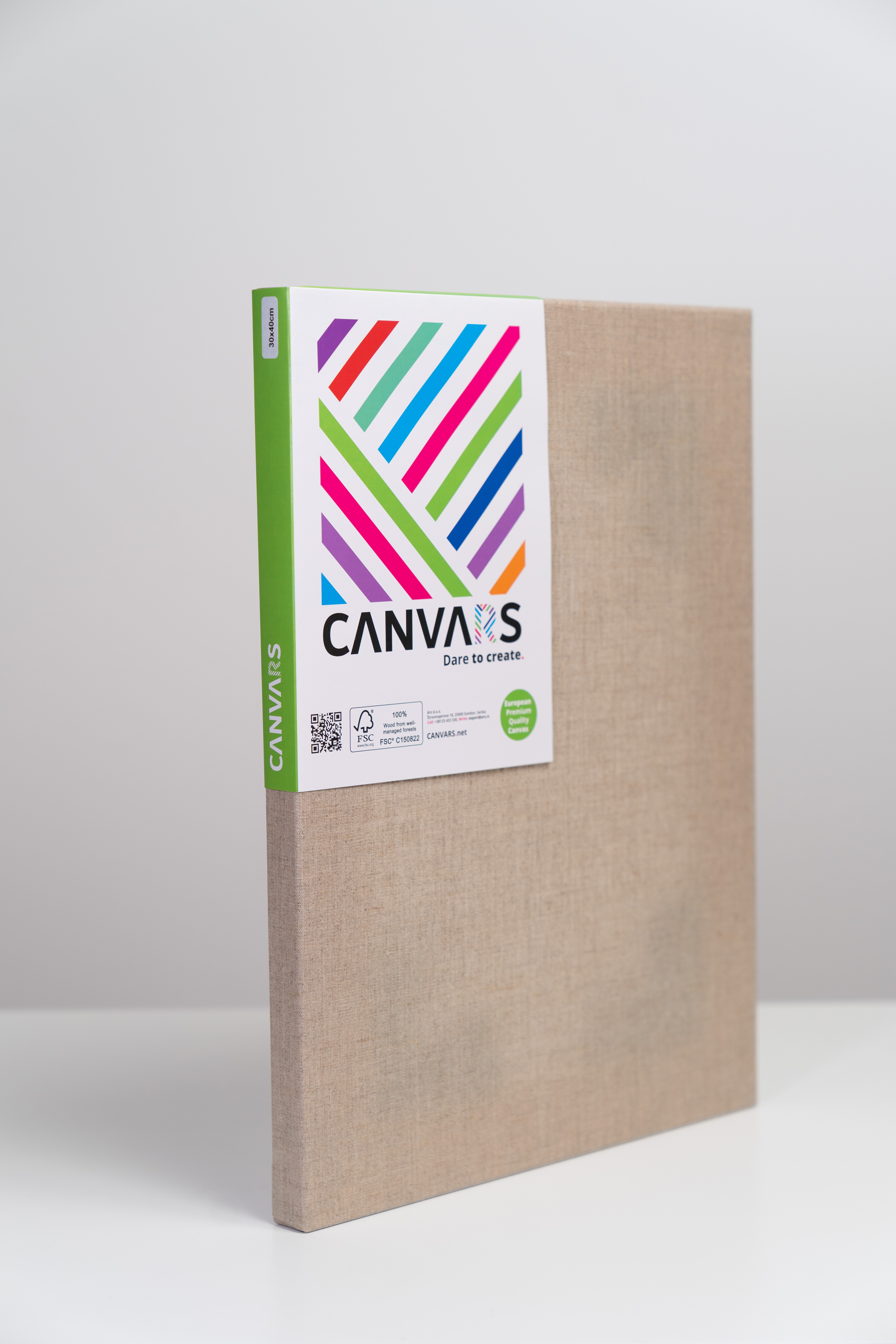 **NEW** CLEAR PRIMED CANVARS Pre-Stretched canvas - Art Spectrum